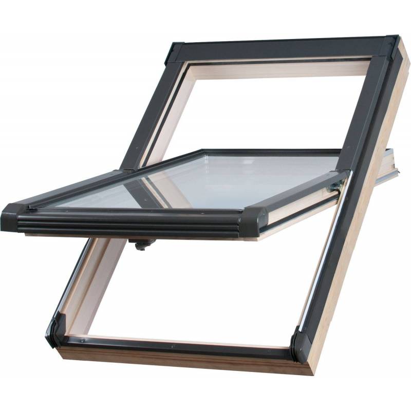 Pitched roof windows - low pitch - for 10,12 degree - Fakro, Velux ...