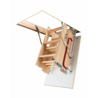 Wooden loft ladders with hatch - Sunlux Roof Windows