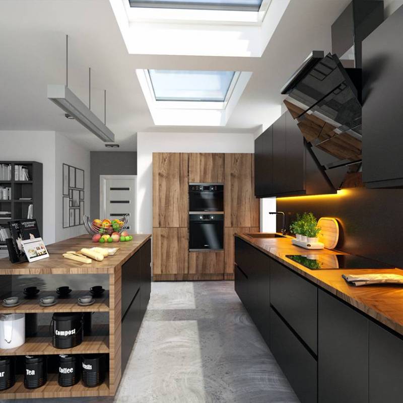 Flat Roof Window PGX A1 90cm x 120cm Flat Glass Rooflight Fixed Double ...