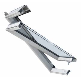 Centre pivot roof windows PVC - top manufacturers Velux, Fakro - Sunlux Roof Windows